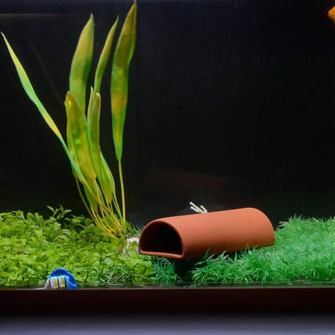 Pleco Cave Breeding Fish Tank Aquarium Ceramic Decor, Perfect for Fish ...