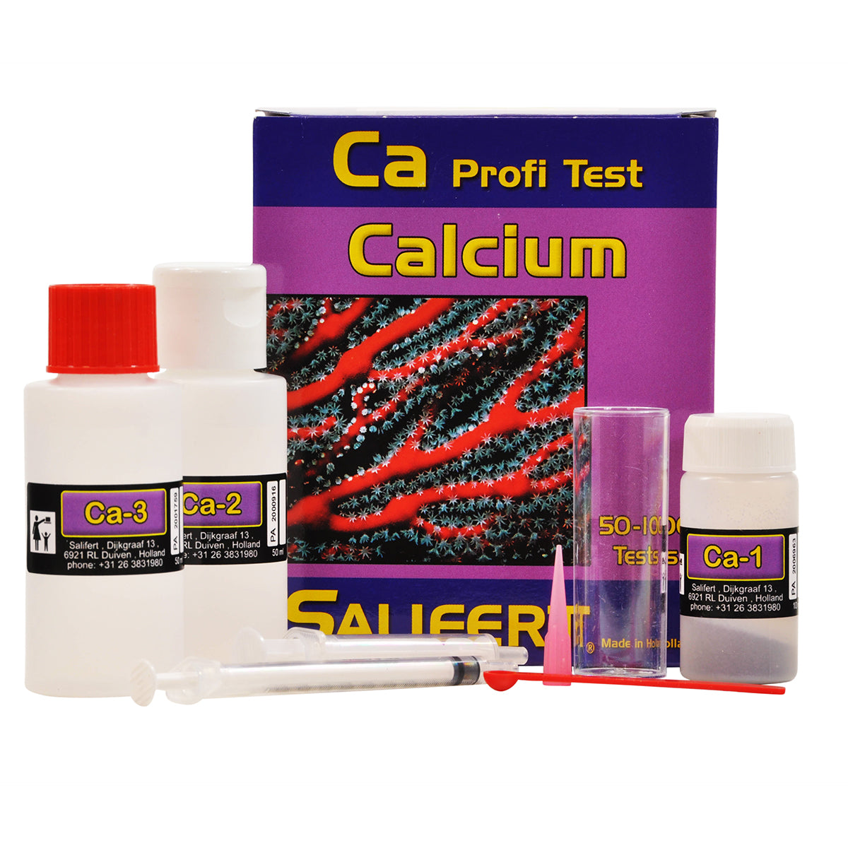 Salifert Calcium Profi Test Kit – indianaquarium.com