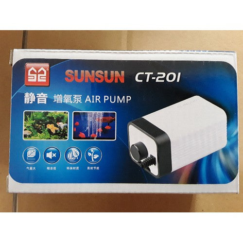 SUNSUN CT- 101 Adjustable Silent Air Pump – indianaquarium.com